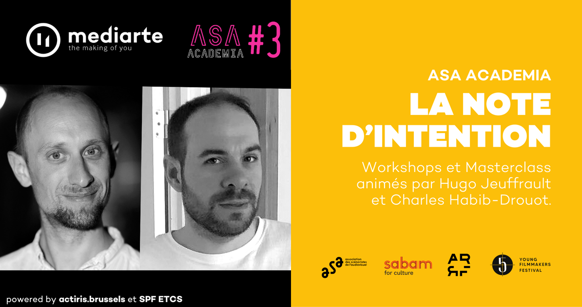 Masterclass & Atelier Pratique : La Note d'intention | mediarte